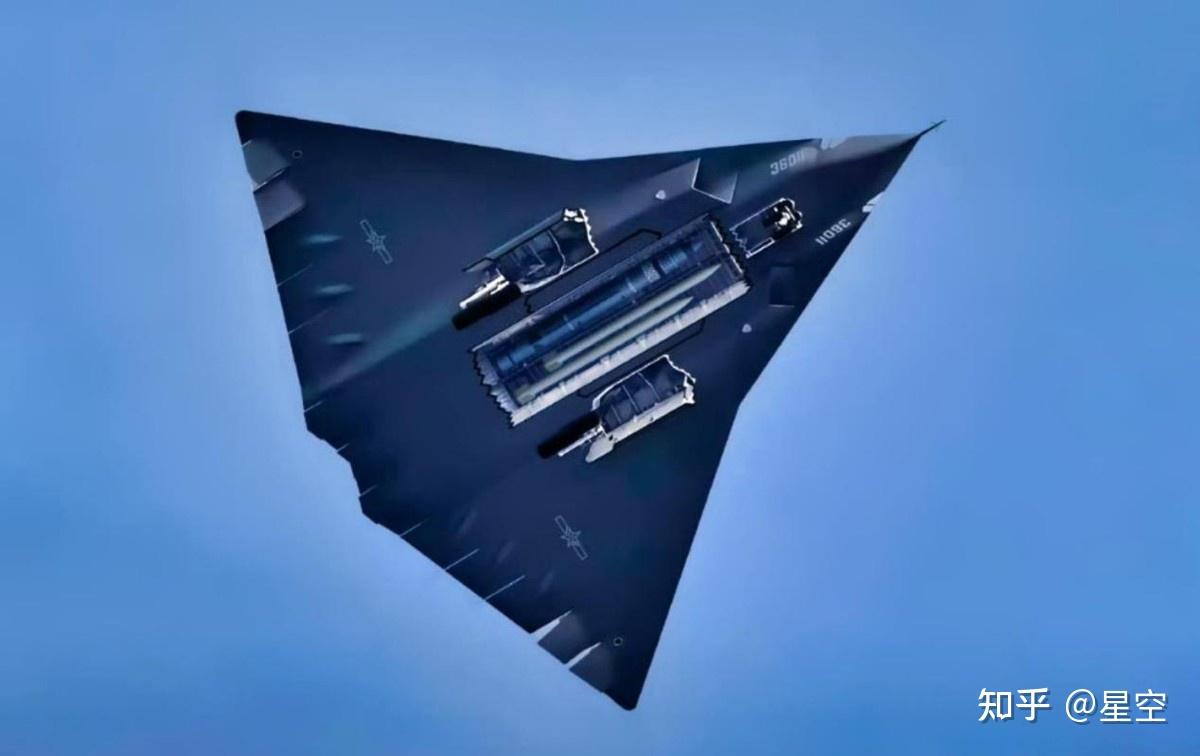 成飞歼-36高清侧颜惊艳亮相，战斗轰炸机新时代来临？ - 知乎