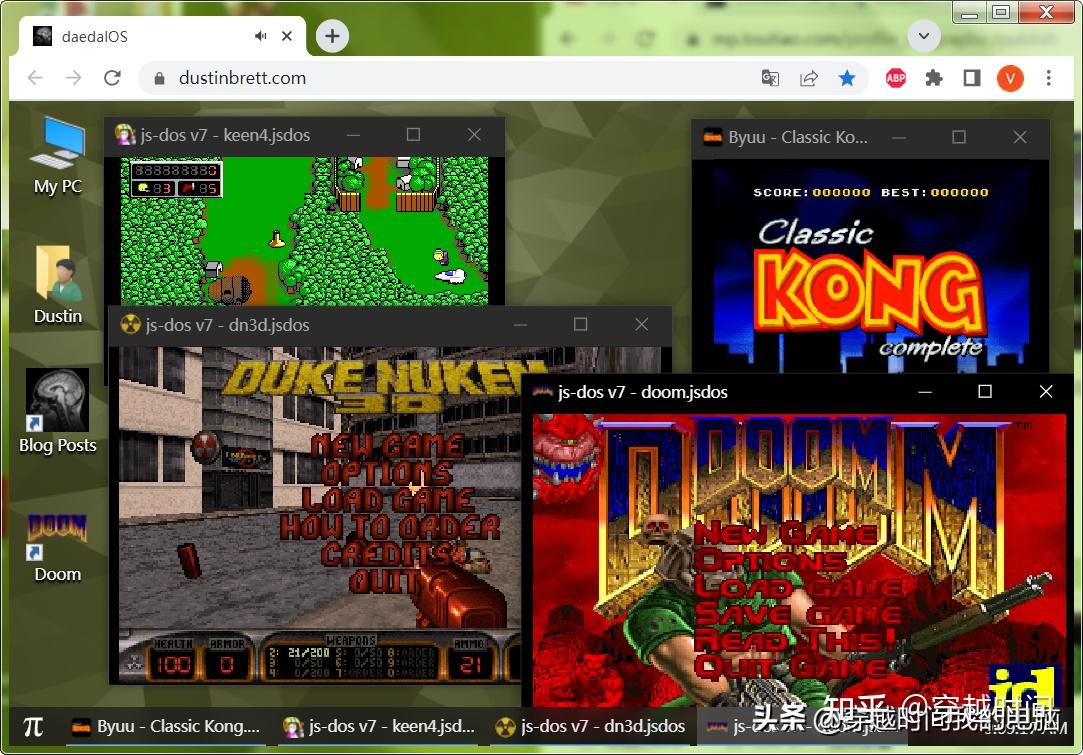 穿越时间·网页里的操作系统-daedalOS体验实录，动力不详功能不少 - 知乎
