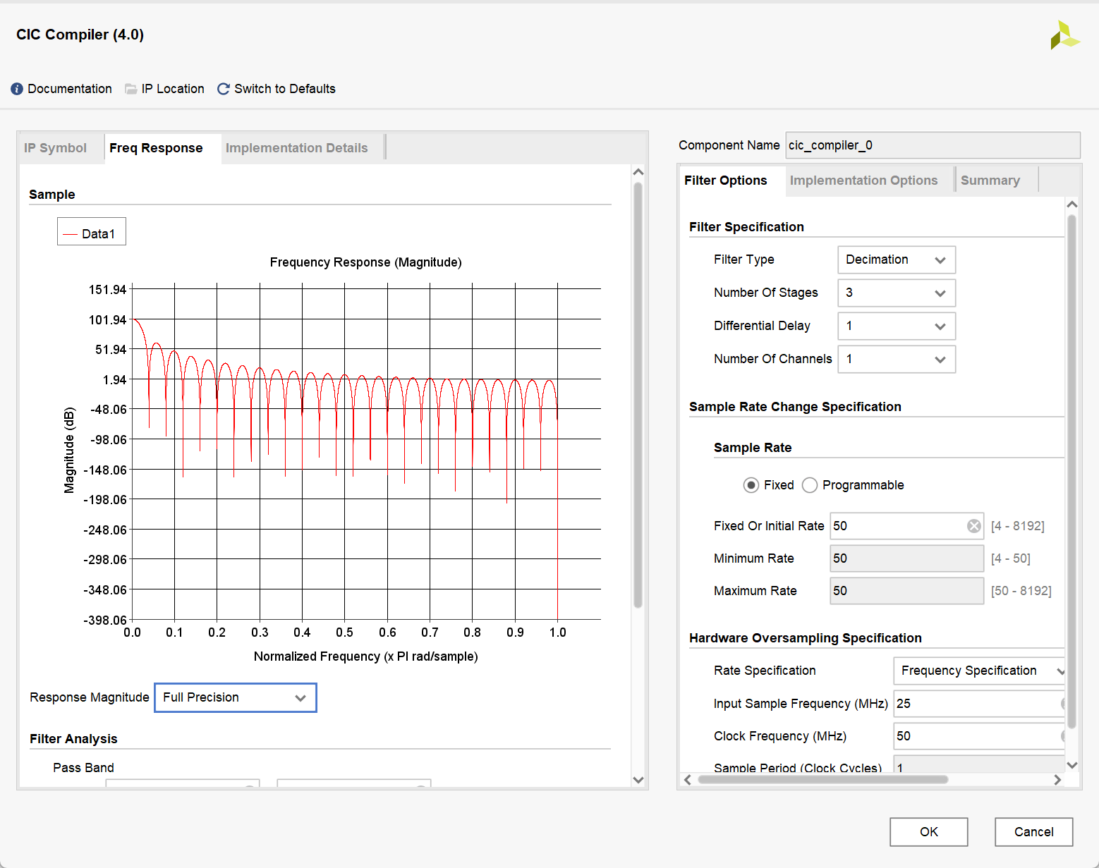CIC滤波器仿真与实验过程及结果记录 - 知乎