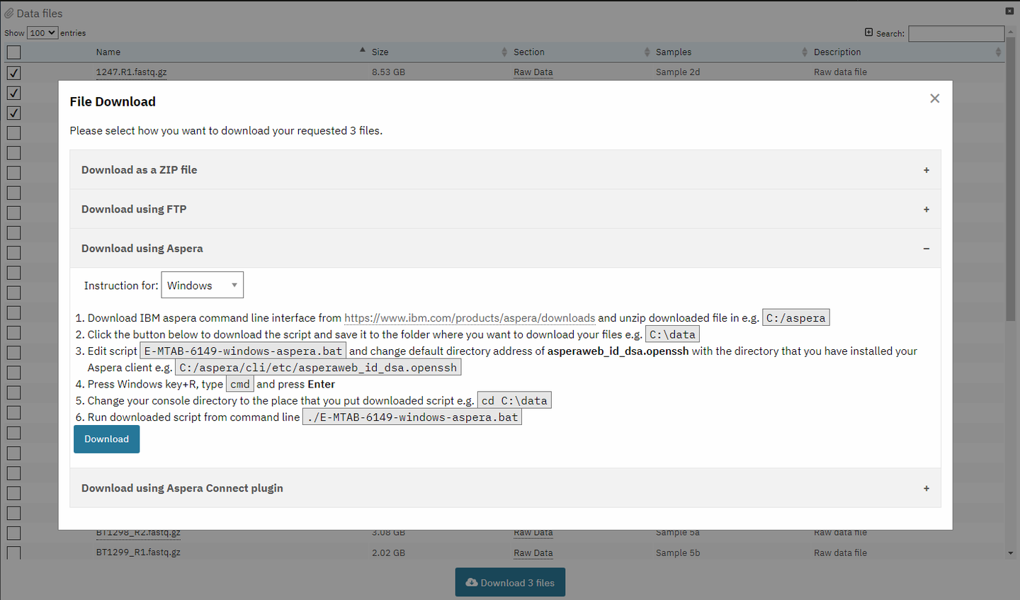 如何通过Aspera下载SRA或Fastq文件？（2022版） - 知乎