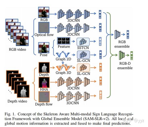 Sign Language Recognition via Skeleton-Aware Multi-Model Ensemble - 知乎