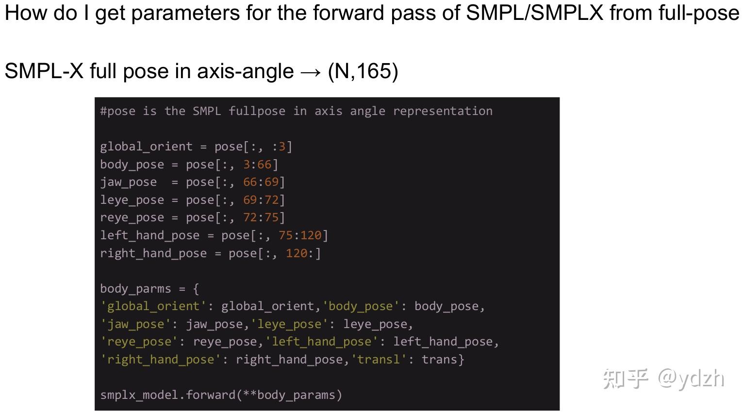 smpl、smplx、coco等骨架(skeleton)系统 - 知乎