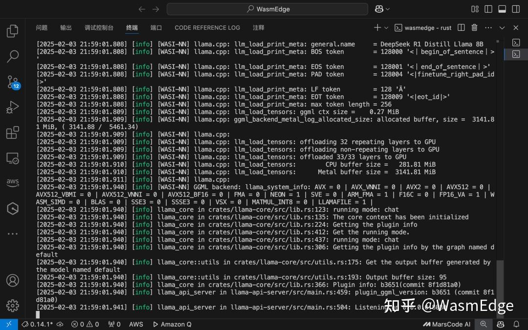DeepSeek-R1本地化部署和WasmEdge源代码构建的实践探讨 - 知乎