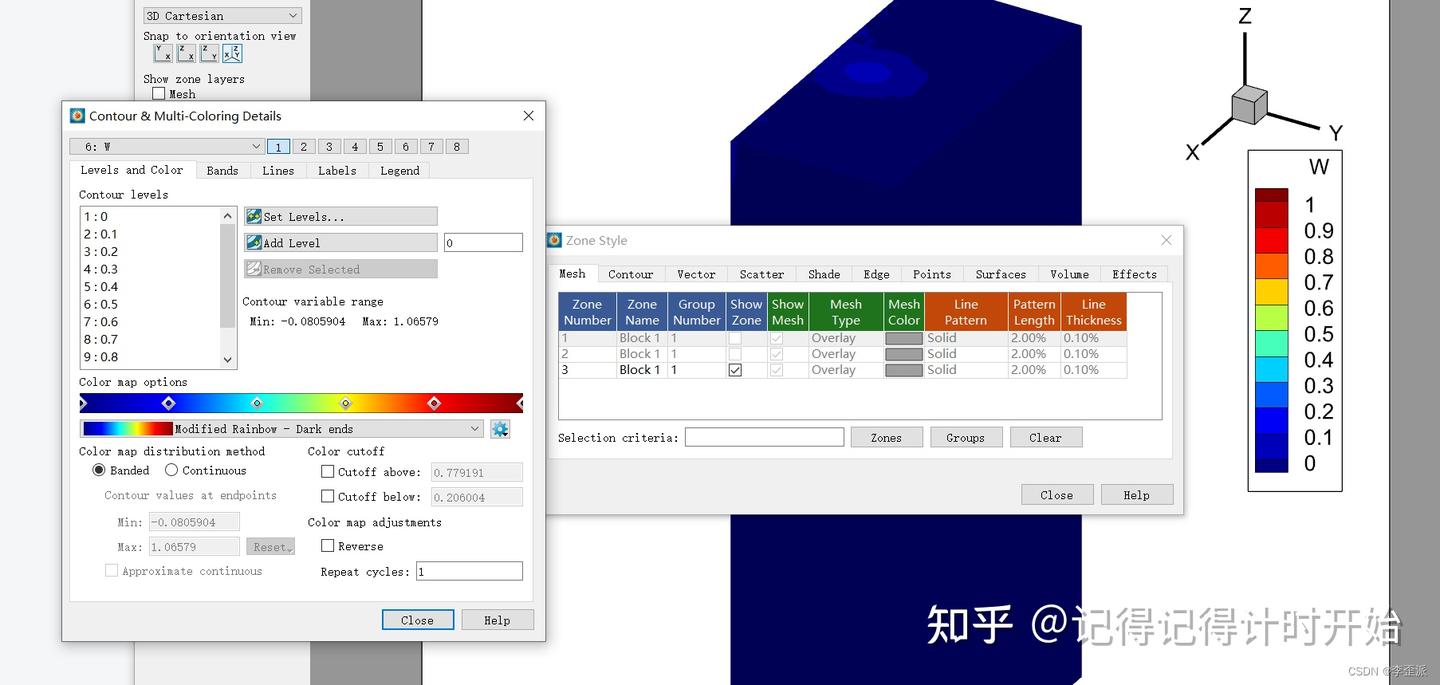 Tecplot-Zone的相减 CFD后处理 利用公式功能计算两组数据集的变化量 完成计算域相减 zoon 或者 block相减 和多组数据集在同一个图像中的显示 - 知乎