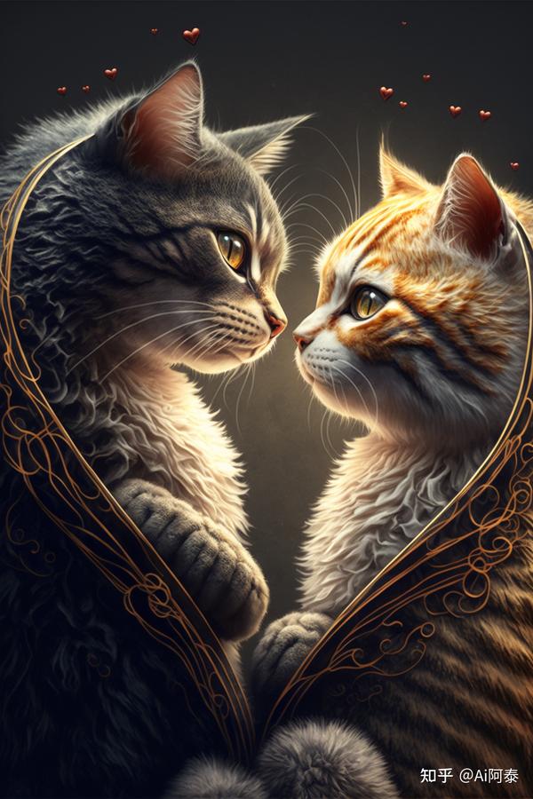 分享一波midjourney画的猫猫！ - 知乎