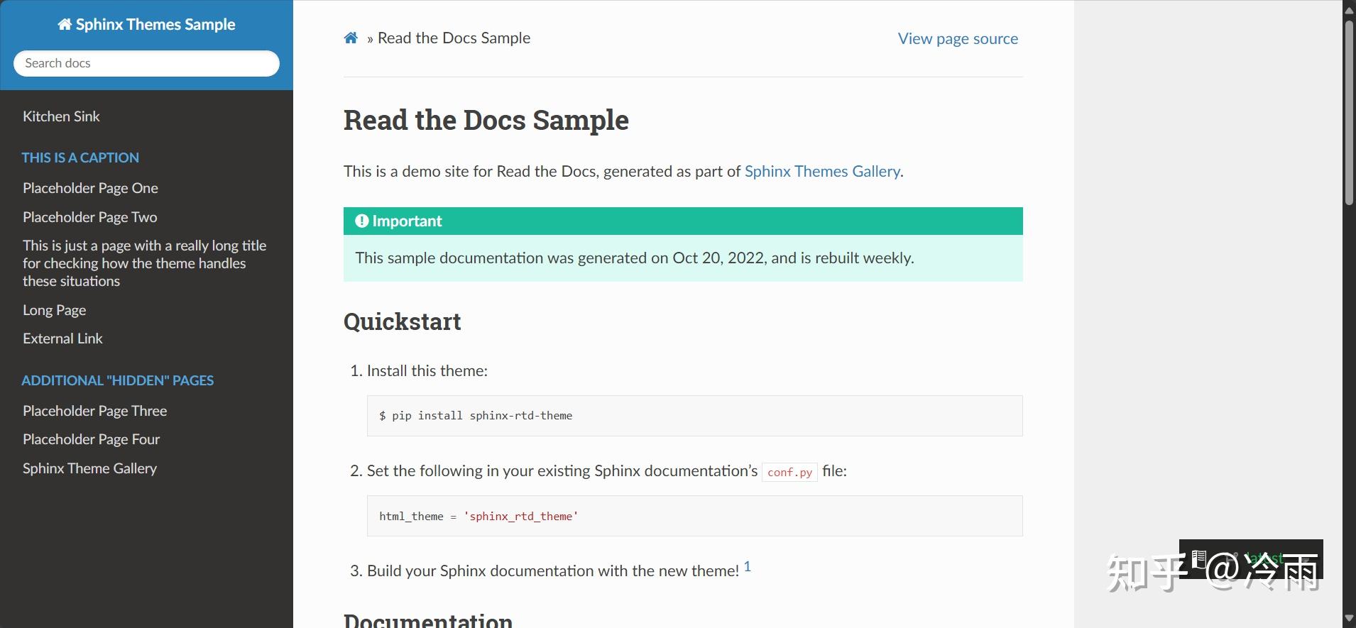 Python 开发者的文档利器：掌握 .rst 文件与 Sphinx 的使用技巧 - 知乎