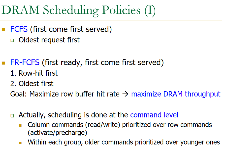 Computer Arch.Lecture 11a: Memory Controllers - 知乎