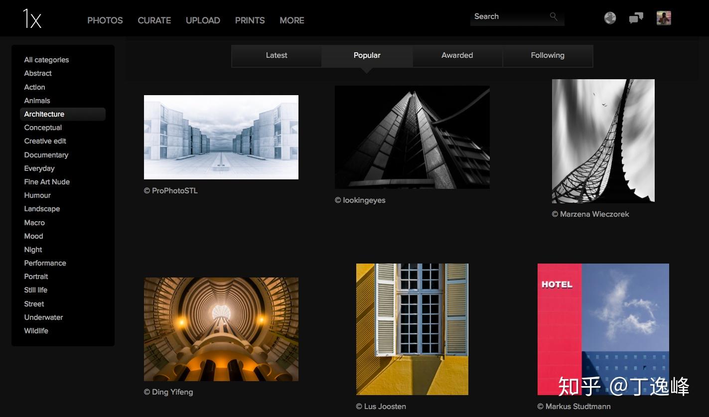 摄影干货（2）|关于1X画廊那些事 - 知乎