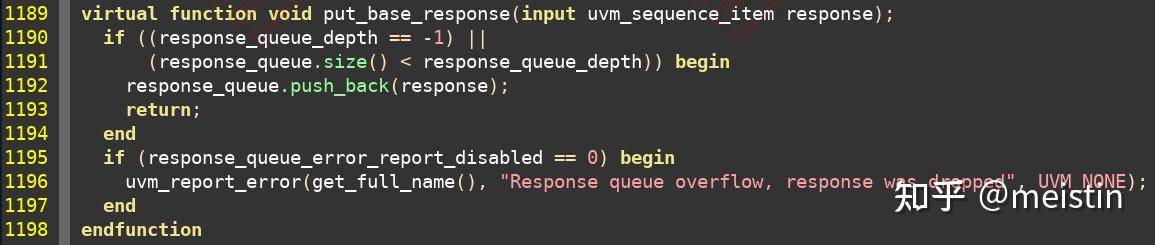 [UVM源代码研究] 当我们driver中使用put_response却最终导致Reponse queue overflow的UVM源代码解决思路（uvm-1.2版） - 知乎