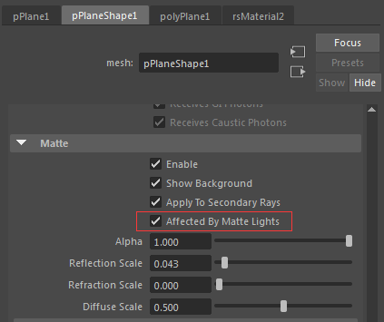 Redshift Matte Options遮罩选项 - 知乎