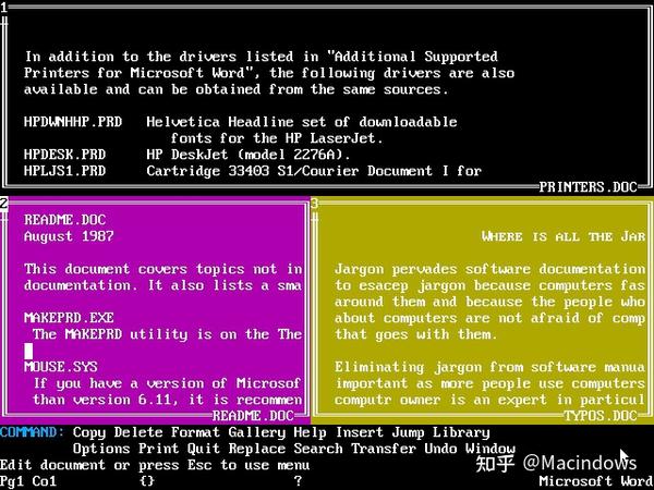 回顾一下历代MS-DOS - 知乎