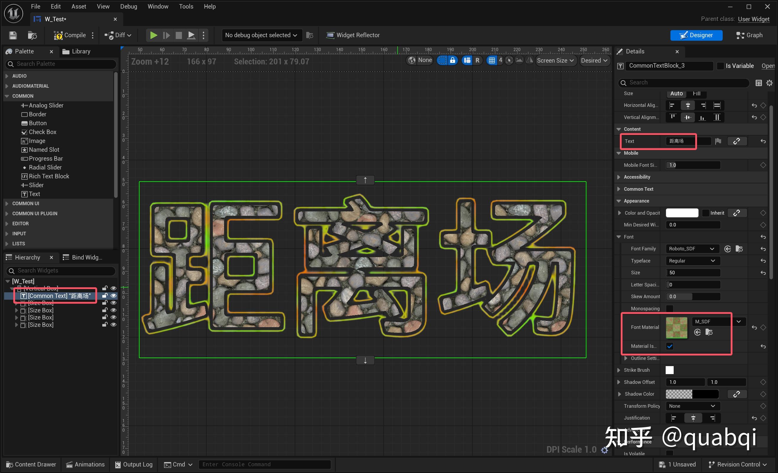 UE5 UMG的SDF字体渲染 - 知乎