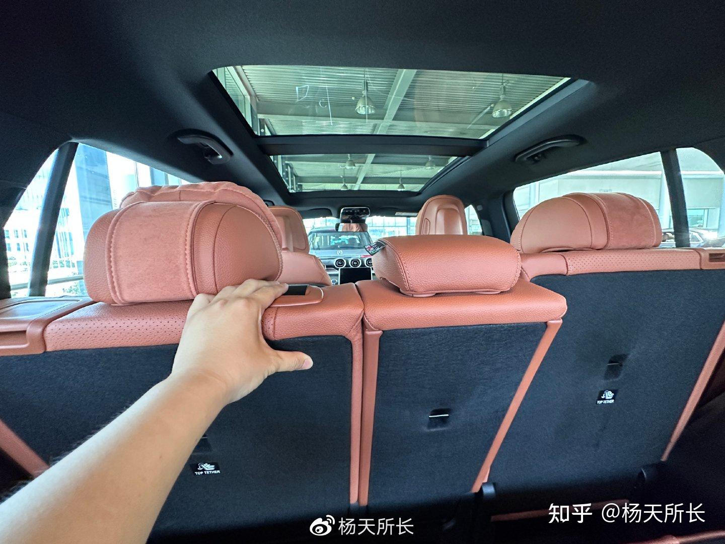 以奔驰GLB、GLC、GLS、V为例，看看什么是应急第三排、什么是真·第三排？ - 知乎