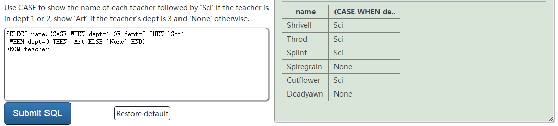 SQL ZOO 难点答案及解析 - 知乎
