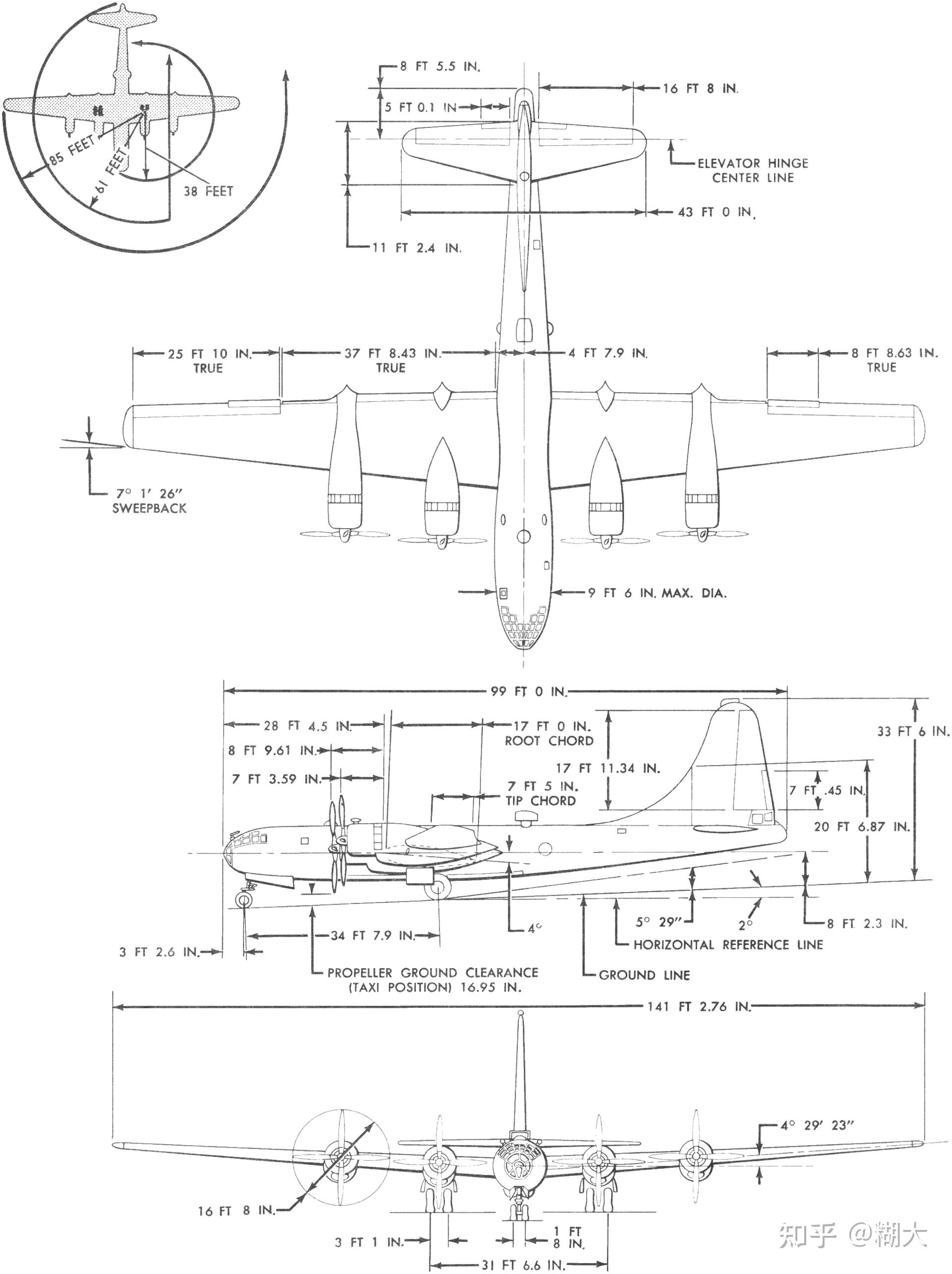 传奇“空中堡垒”的战后进化——美国波音 B-50 轰炸机 - 知乎