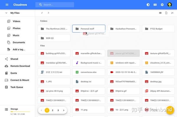 18.8k Star! 告别百度网盘，一个公私兼备的网盘系统-Cloudreve - 知乎