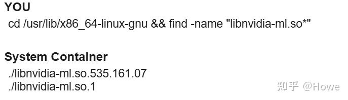NVIDIA-SMI couldn't find libnvidia-ml.so library in your system. WSL打包Docker镜像到Linux - 知乎