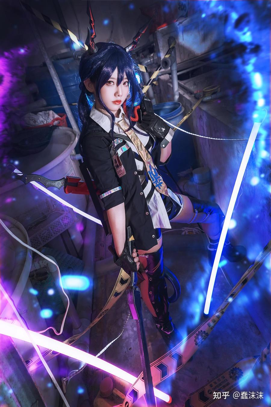 Messie Huang写真合集cos图片:明日方舟 陈 - 知乎