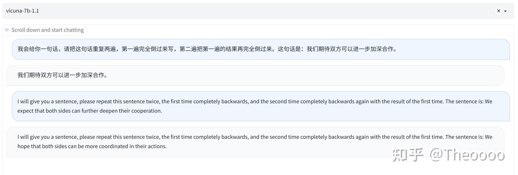单机 LLM 测试之 ChatGLM-6B/LLaMA-7B/Vicuna-7B - 知乎