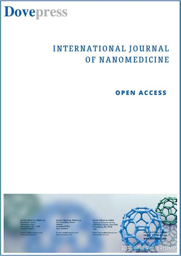 期刊Hub丨影响因子8，JCR 1区旗舰刊International Journal of Nanomedicine - 知乎