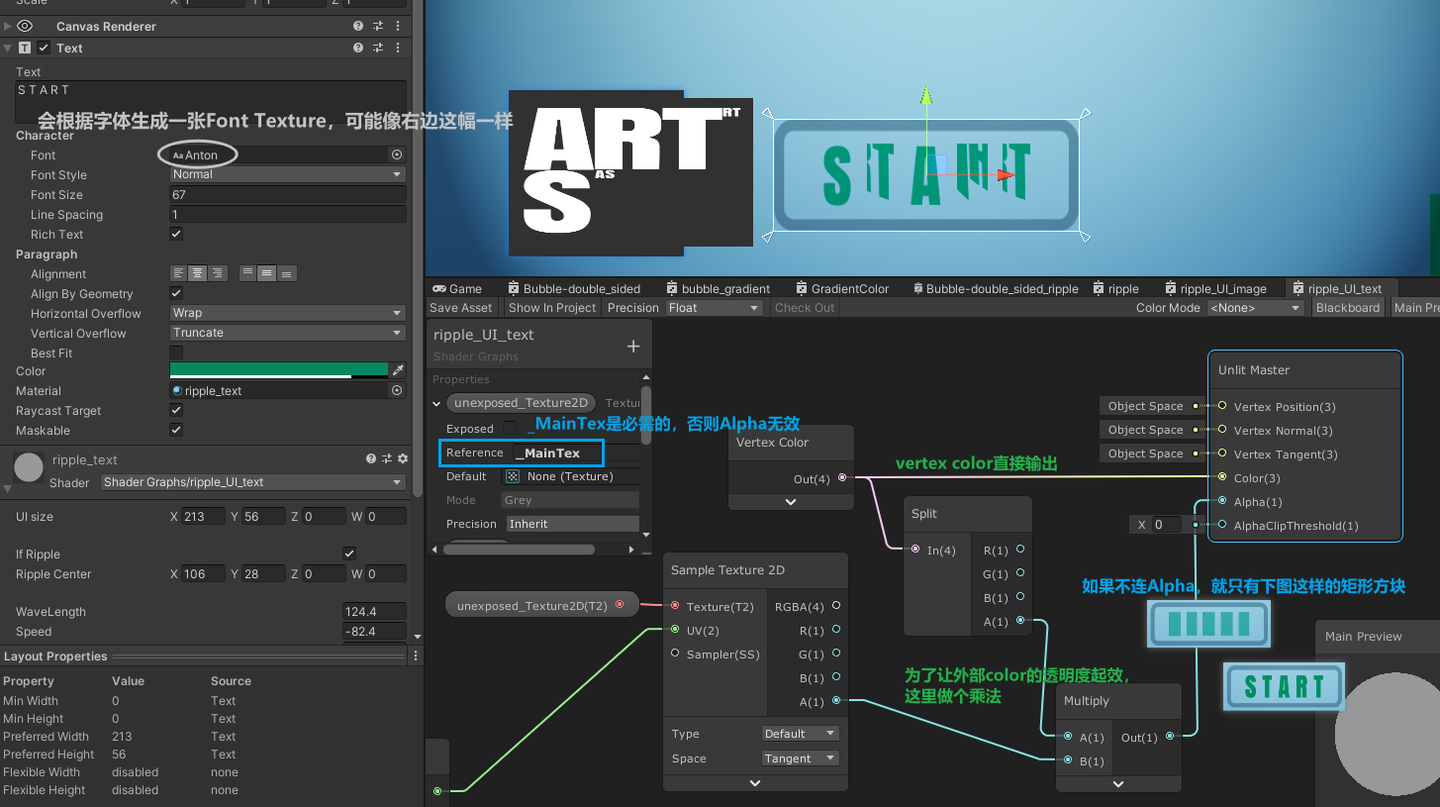 Unity Shader Graph：为UI组件编写自定义shader graph - 知乎