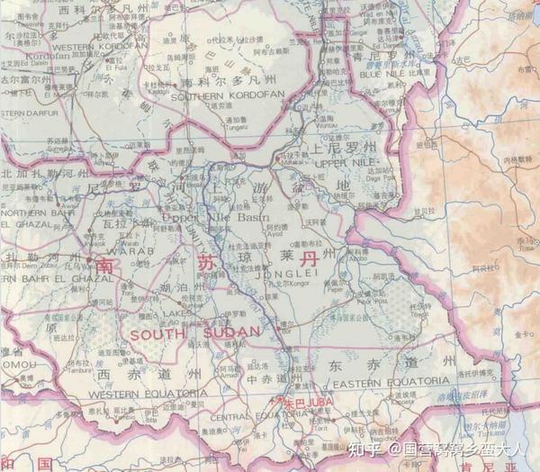 非洲区划（7）--南苏丹 - 知乎