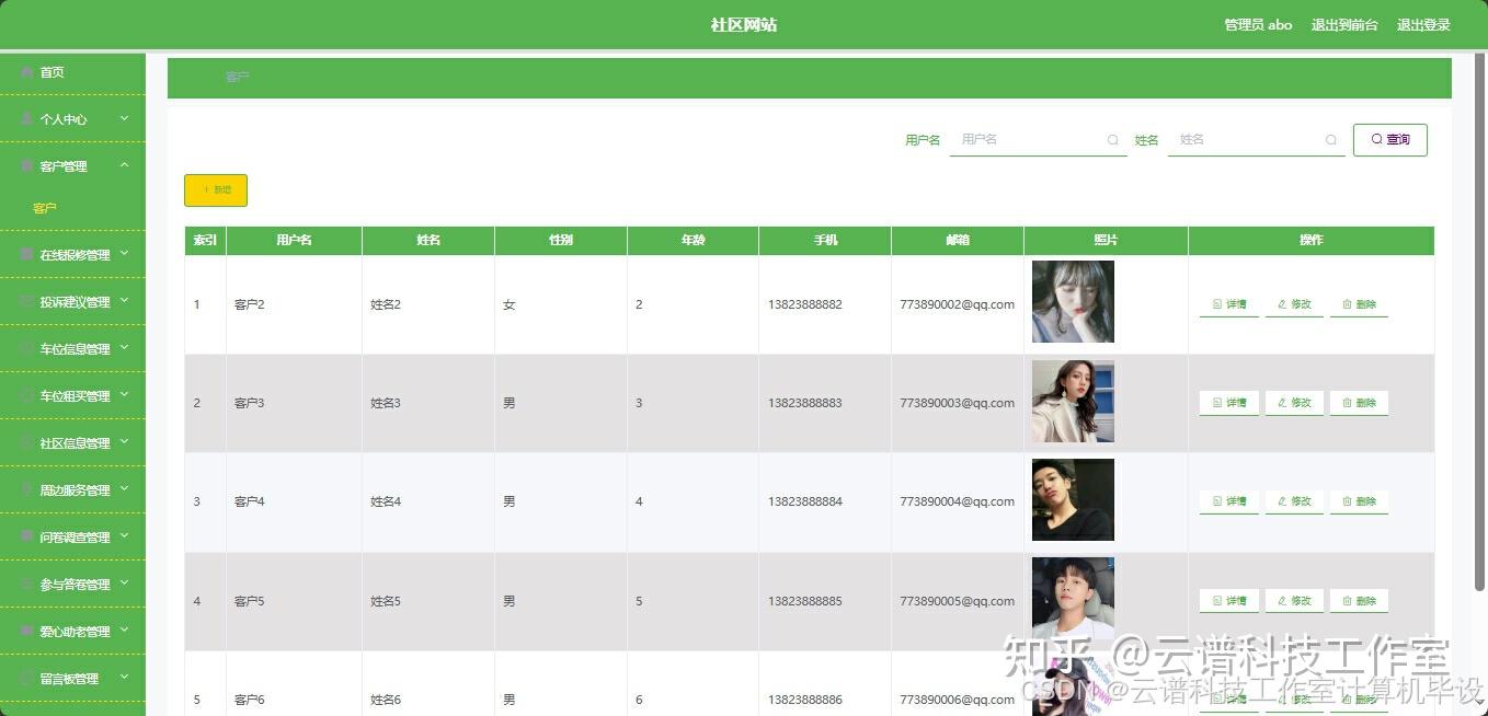 【java计算机毕设】社区网站系统 MySQL springboot vue HTML maven项目源码设计 带文档 寒暑假小组作业 - 知乎