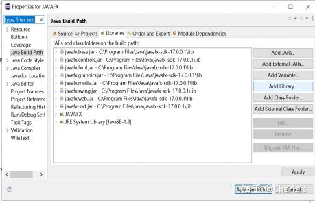 JavaFX包的下载及配置（Eclipse） - 知乎