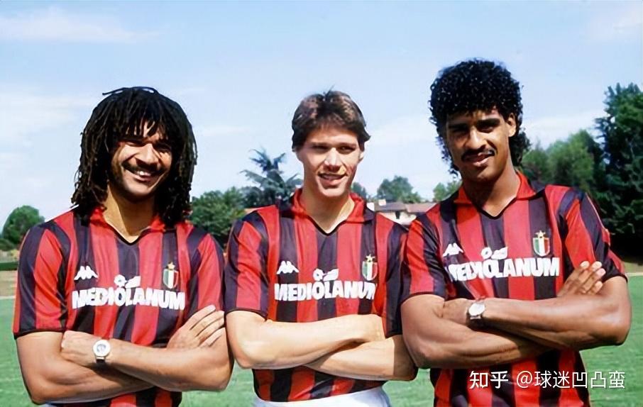 五年AC米兰生涯成就荷兰三剑客之名 无愧于世界第一组合 - 知乎