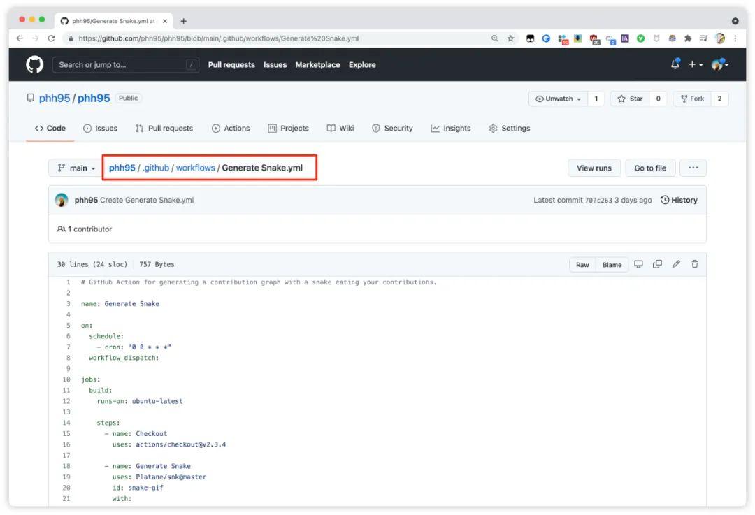 在GitHub个人页添加一个有趣的贪吃蛇动画 - 知乎