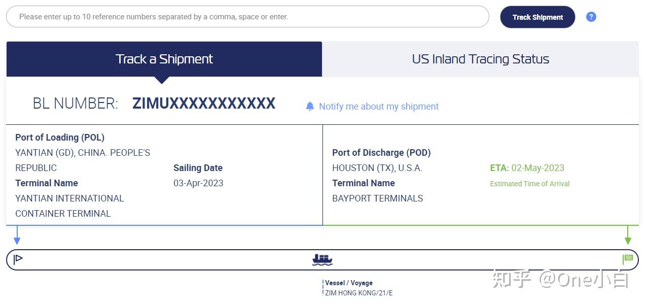10 个海运船公司及集装箱货物状态追踪网址分享 - 知乎