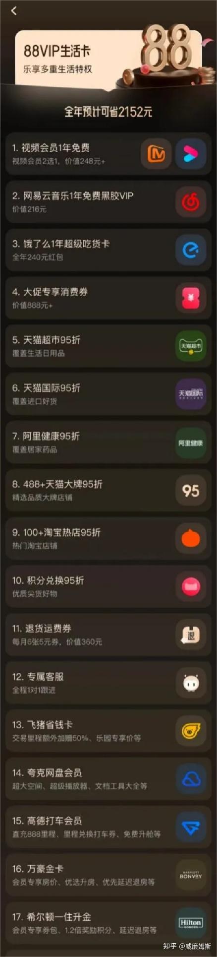 超级全能会员 88VIP卡真超值！ - 知乎