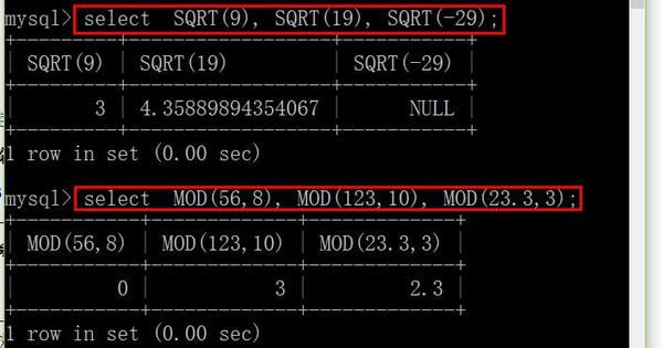 Mysql数据库应用（十一）—mysql数据库函数的操作（1）：数学函数 知乎