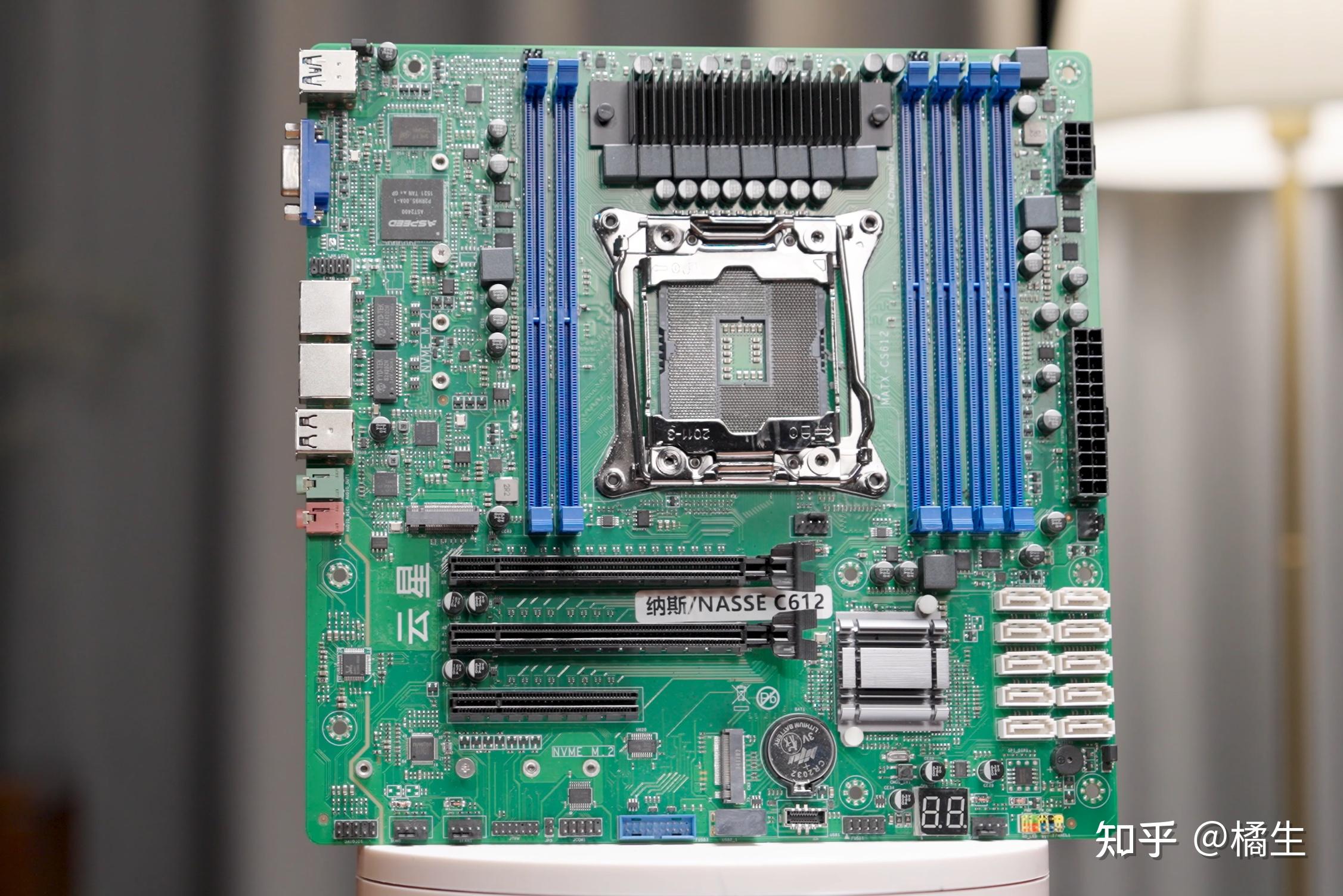 X99 NAS主板！带BMC 10 SATA PCIE拆分！All in one的绝佳选择！？ - 知乎