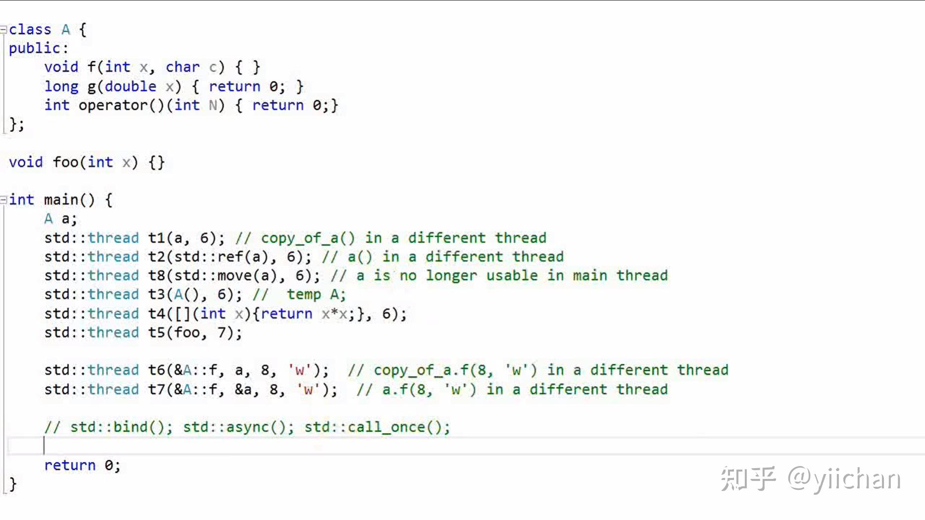 C++多线程并发编程 8. Using Callable Objects - 知乎