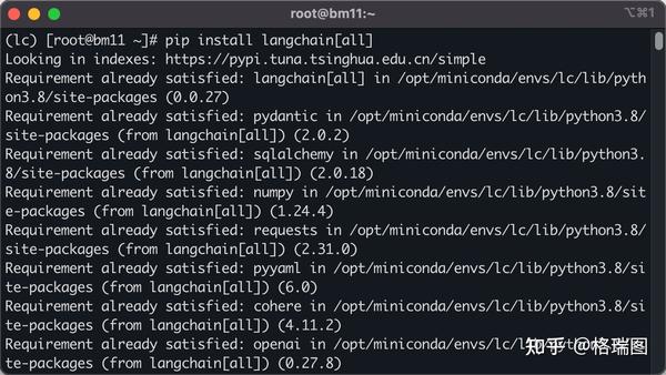 LangChain-0002-安装 - 知乎