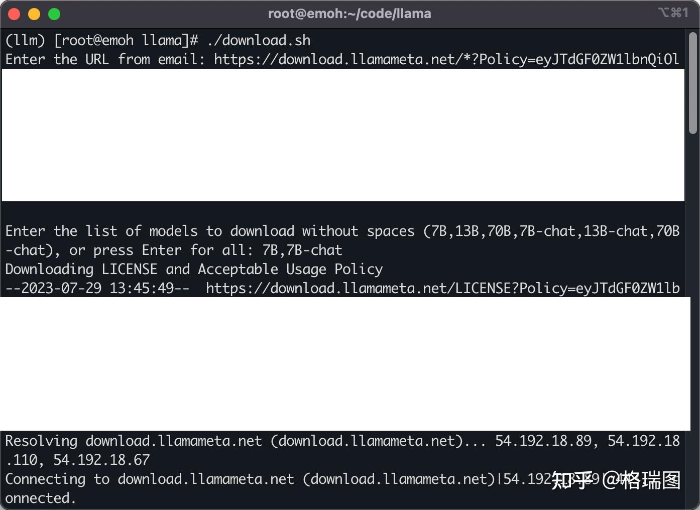 llama-0001-下载模型 - 知乎
