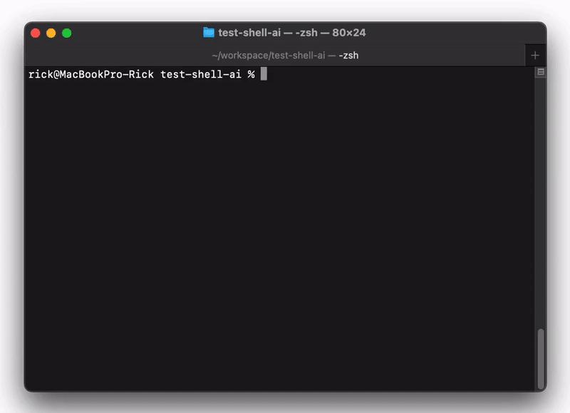 Shell-AI：基于LLM实现自然语言理解的CLI工具 - 知乎