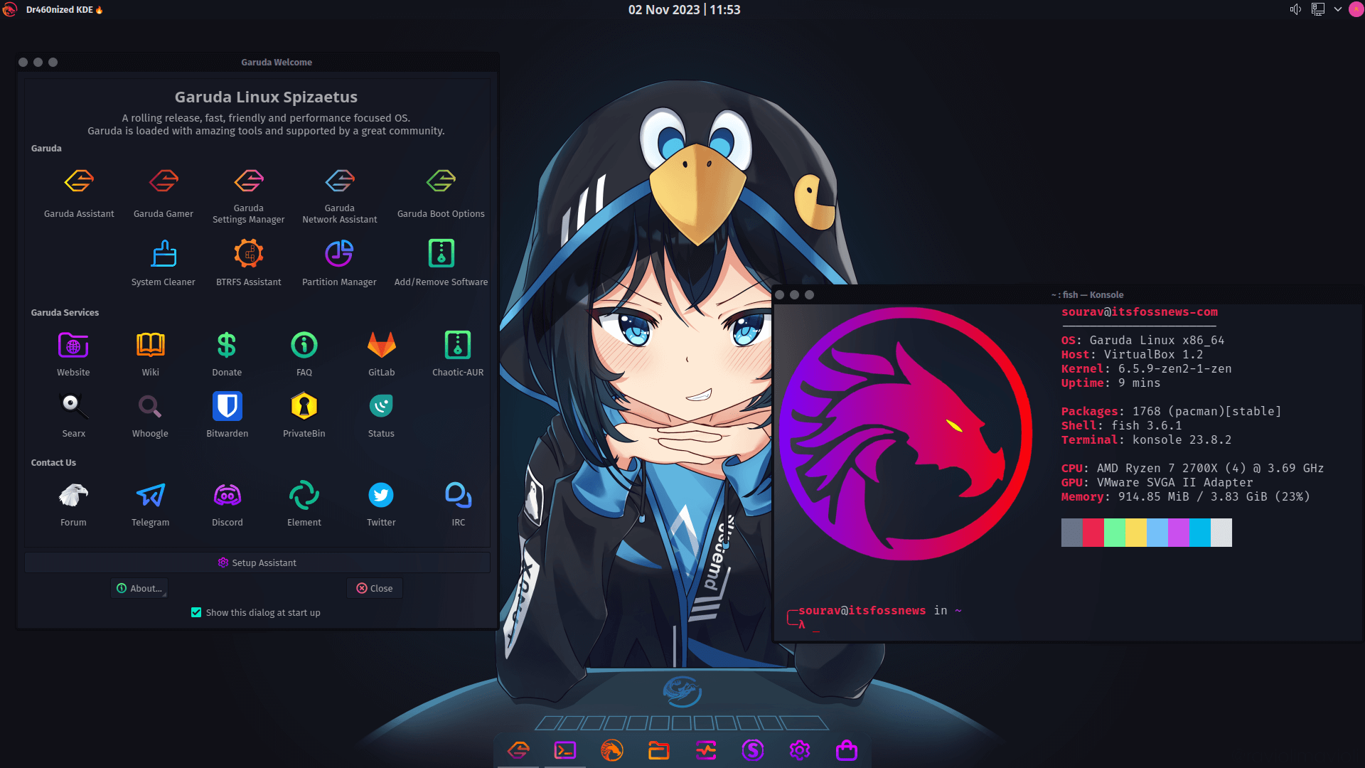 Garuda Linux “Spizaetus” 发布，可以体验 KDE Plasma 6 了！ | Linux 中国 - 知乎