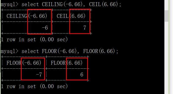 Mysql数据库应用（十一）—mysql数据库函数的操作（1）：数学函数 知乎