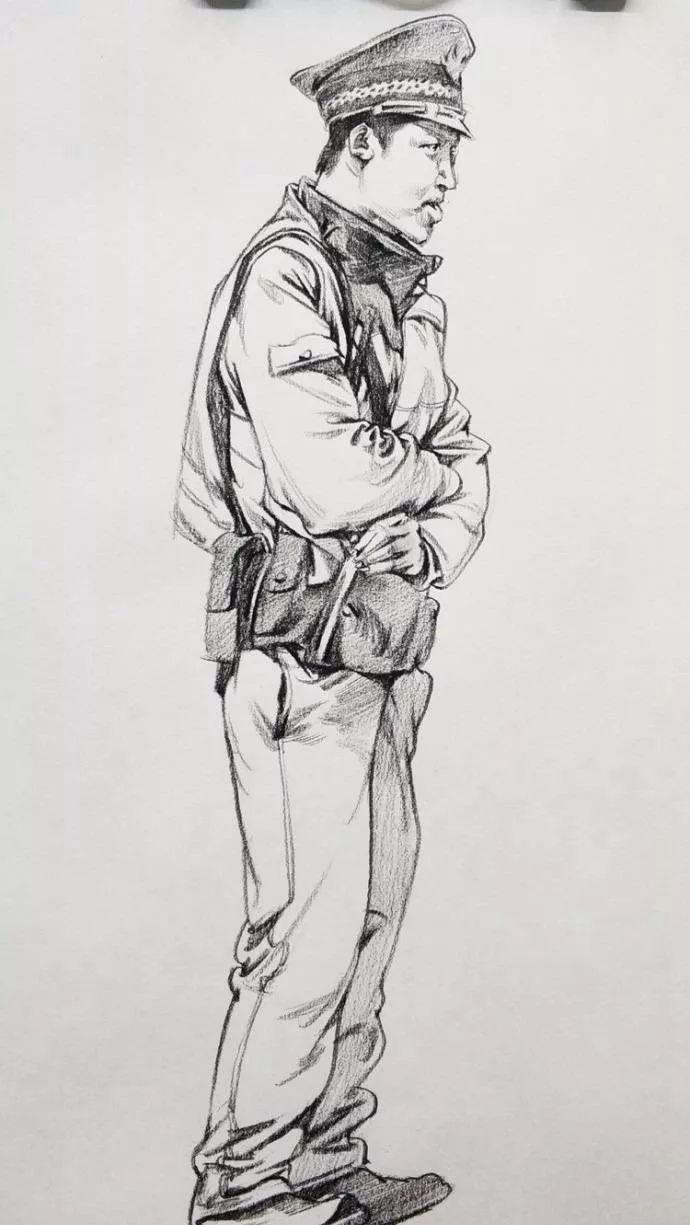 速写人物临摹素材 - 知乎