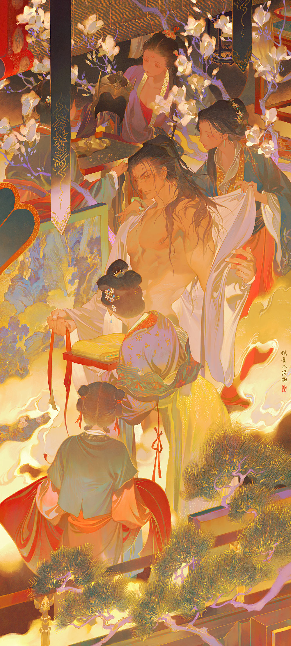 P站上有哪些很厉害的中国画师？ 知乎