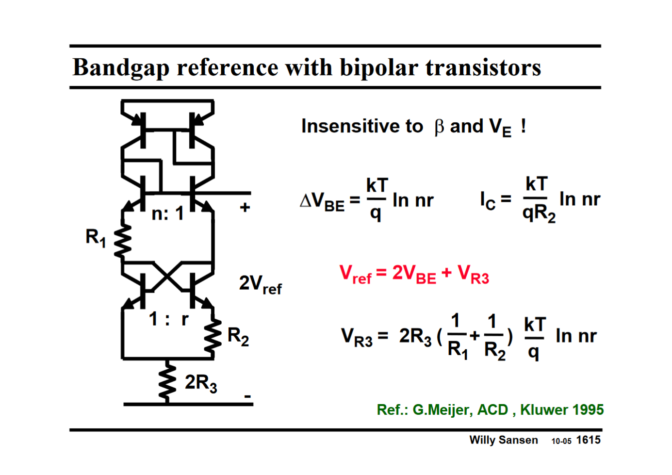 Chapter #16 Bandgap and current reference circuits - 知乎