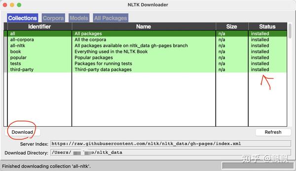 如何安装NLTK（MacBook, Anaconda) - 知乎