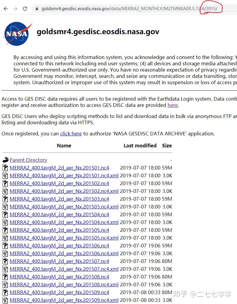 NASA卫星数据MERRA-2下载指南 - 知乎