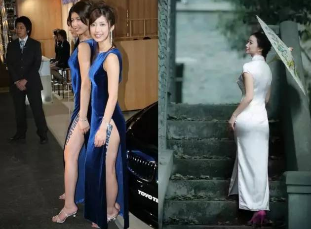 旗袍开叉多高算合理? 知乎