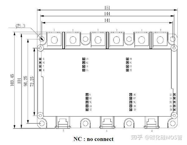 碳化硅模块(DWC3)ASC300N/ASC400N/ASC600N/ASC700N电压1200V和1700V风冷和液冷散热 - 知乎