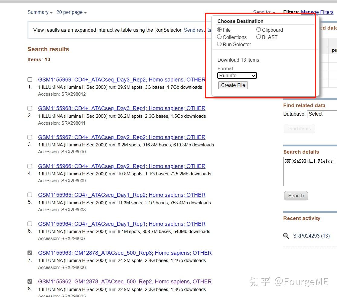 手把手教你从GEO下载原始数据和接头序列 - 知乎