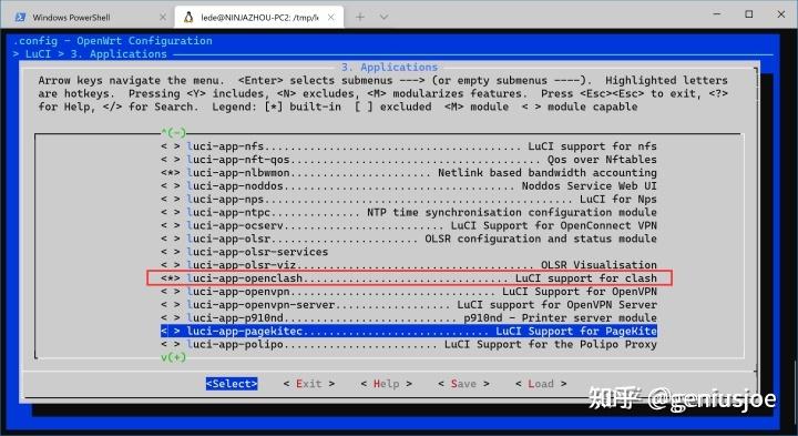 嵌入 luci-app 服务的 openwrt(lede) 编译过程 - 知乎