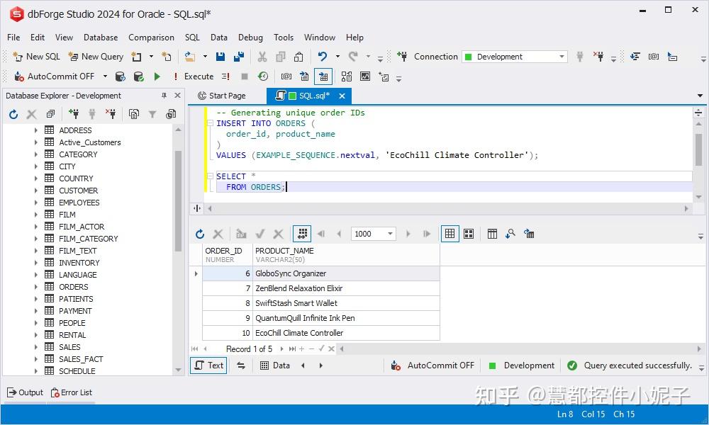 如何在 Oracle 中使用 CREATE SEQUENCE 语句 - 知乎